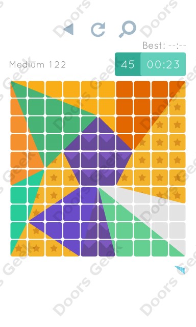 Blocks & Shapes [Medium] Level 122 Solution ~ Doors Geek