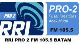 RRI Pro 2 FM 105.5 MHz Batam - Radio Maya