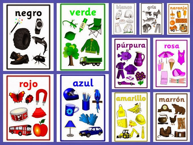 Maestra de Infantil: Los colores. Carteles para la clase. Educación ...