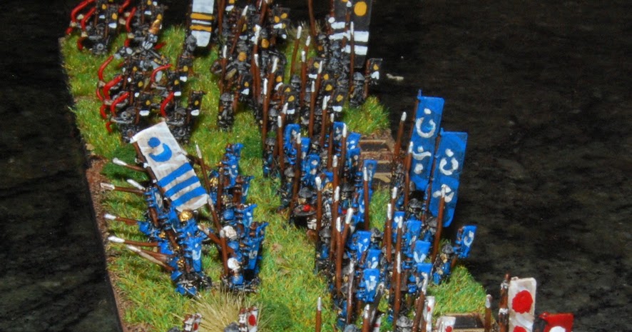 Lord Ashram's House of War: Three clans of 6mm samurai done!