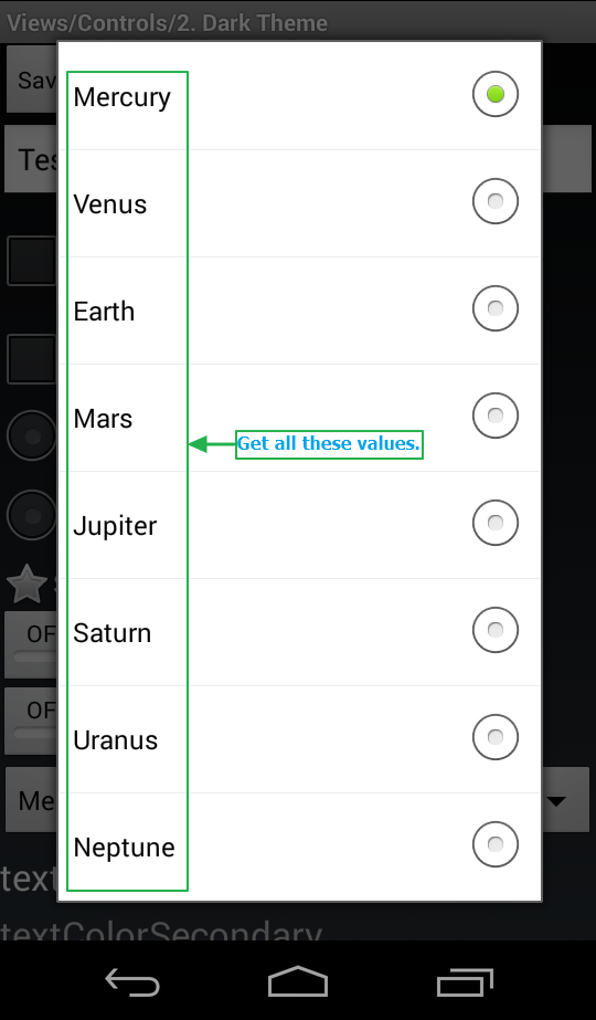 Appium Tutorials Retrieve Drop Down Values List Of Android App