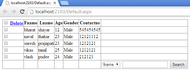 How To Use Checkbox Control Inside Gridview In Aspnet