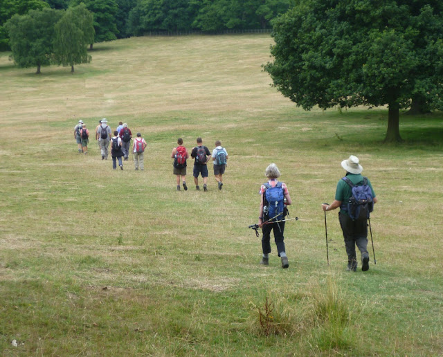Vale of Belvoir Ramblers: Rowthorne, Hardwick Hall and Teversal, 22nd ...