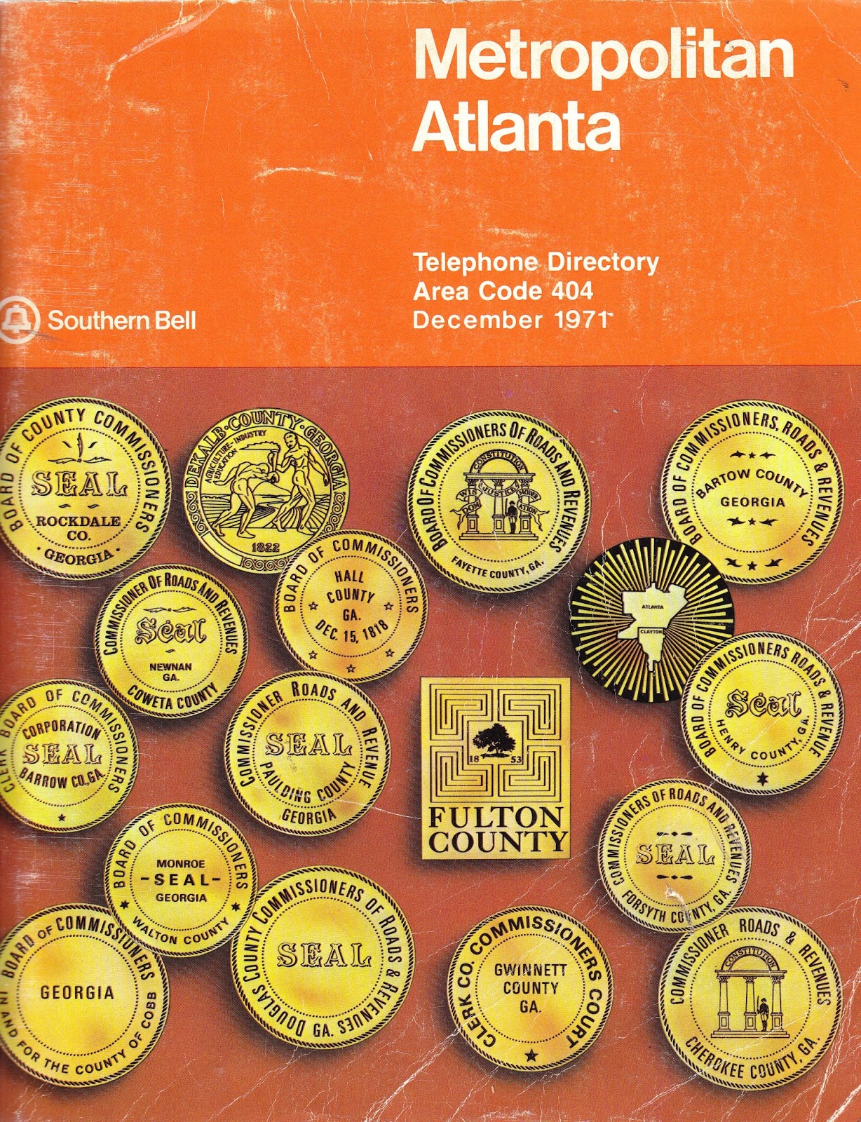 INSIDE BOB FOREMAN'S BRAIN PART 2: COVER ART: ATLANTA TELEPHONE ...