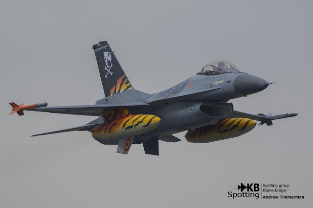 BELGIAN AF UNVEILS A NEW F-16 TIGER - Blog Before Flight - Aerospace ...