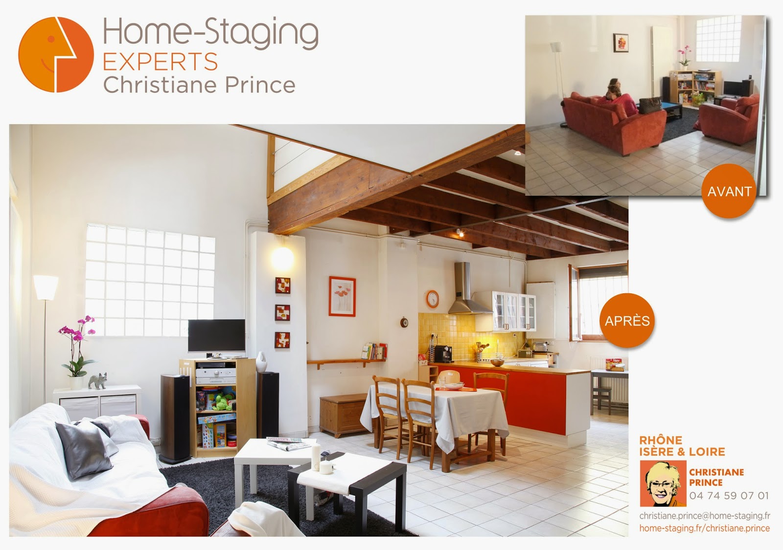 Christiane Prince IDEHOME STAGING - HOME STAGING RHONE ALPES: MISE EN SCÈNE