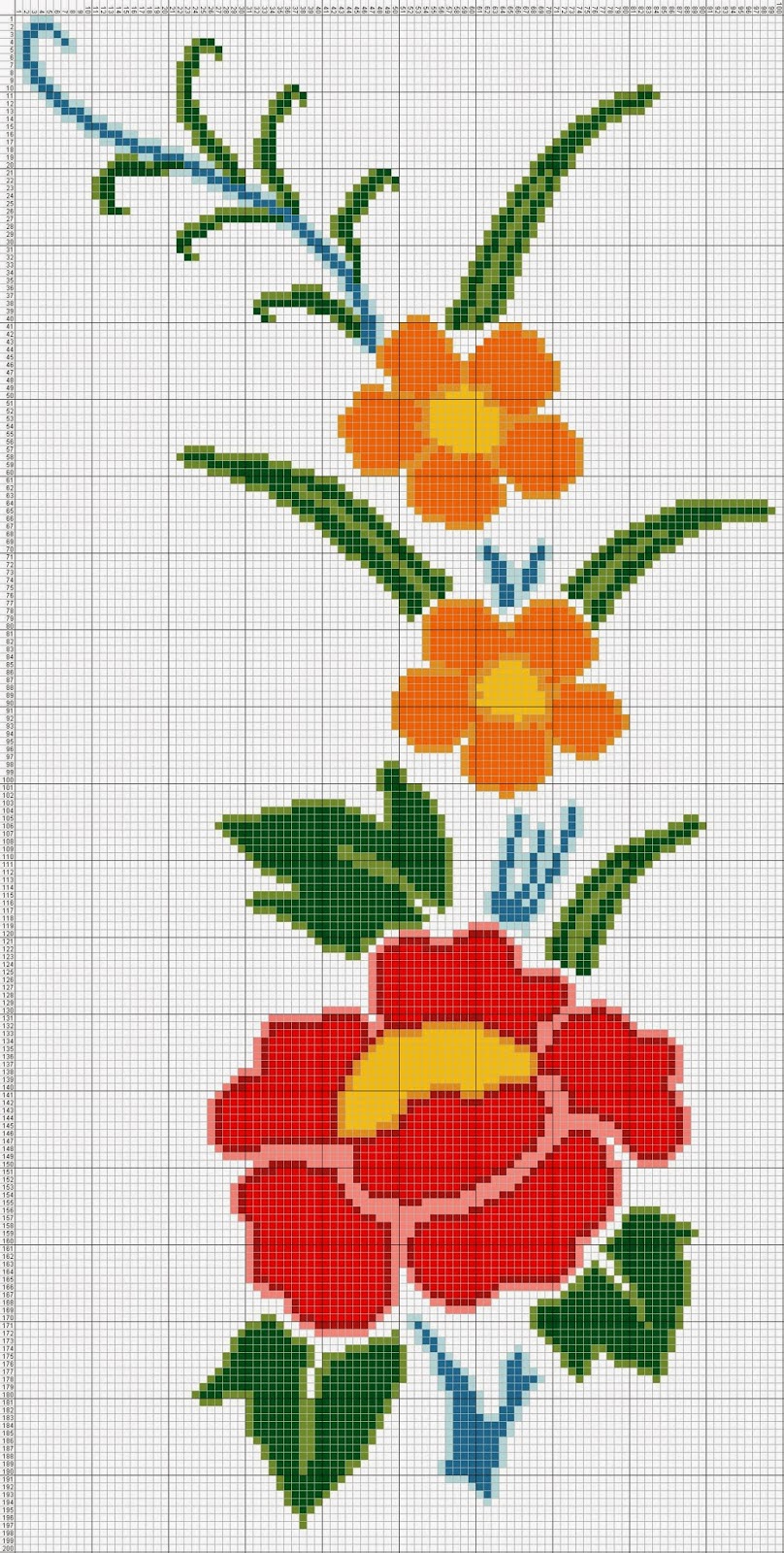 Paling Keren 18+ Pola Strimin Bunga Sederhana