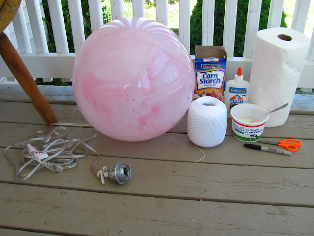 Carey Creates: DIY String Chandelier