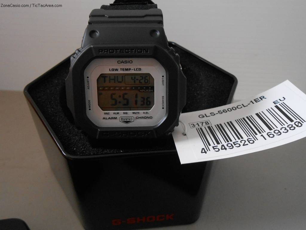 Zona Casio: Retorno al invierno: prueba del G-Shock GLS-5600