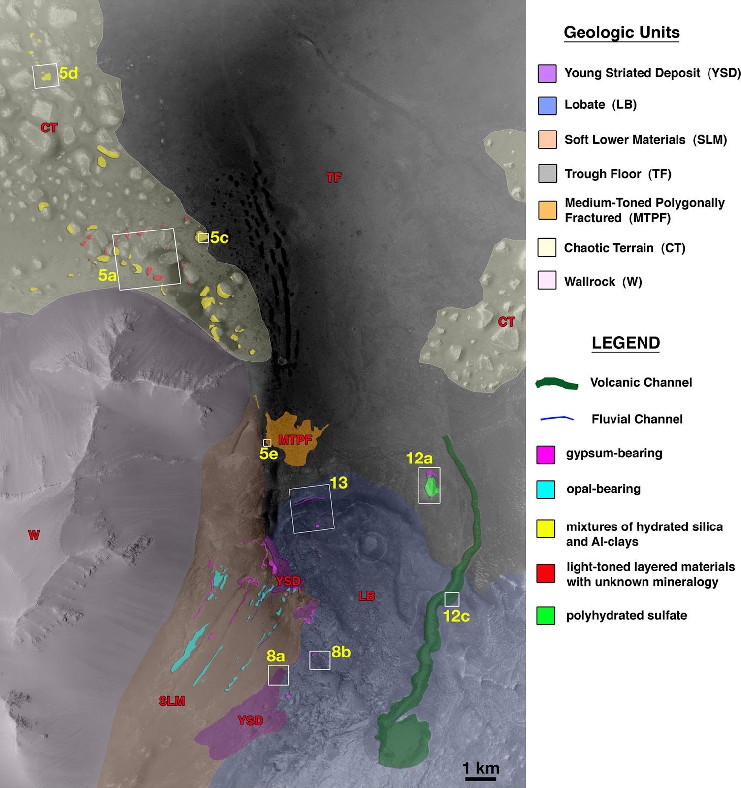The Dragon's Tales: Water in the Noctis Labyrinthus (Mars) From the ...