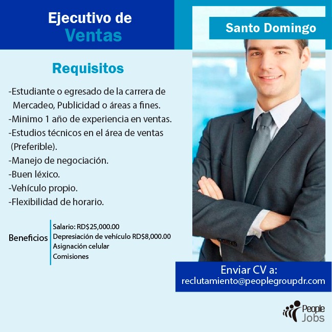 EJECUTIVO DE VENTAS Empleos Rodriguez Empleos Rodriguez EJECUTIVO DE VENTAS Empleos Rodriguez Empleos Rodriguez