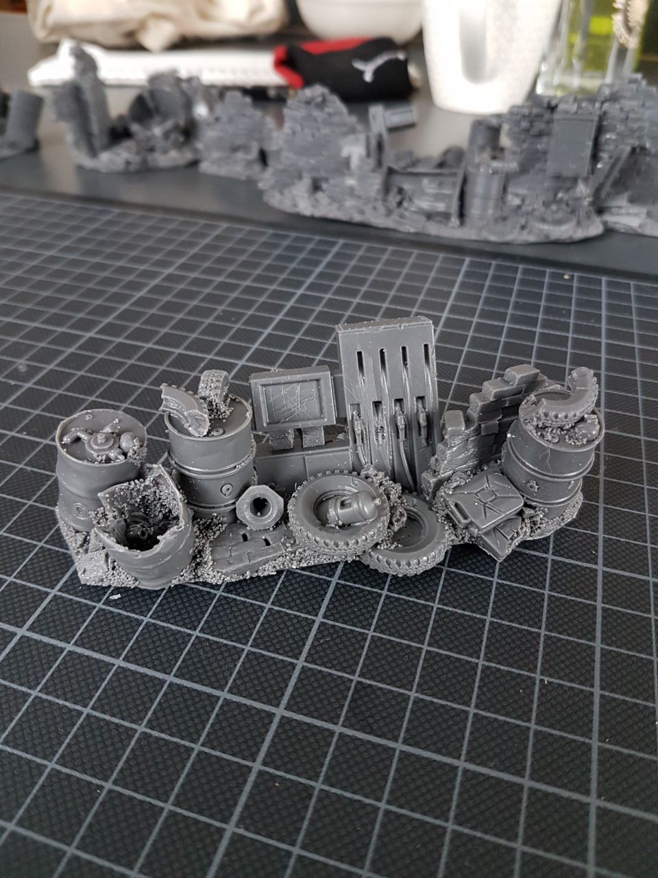 MASSIVE VOODOO: Mu #101 - New Bantam Alley - Wargames Resin Bits & Terrain