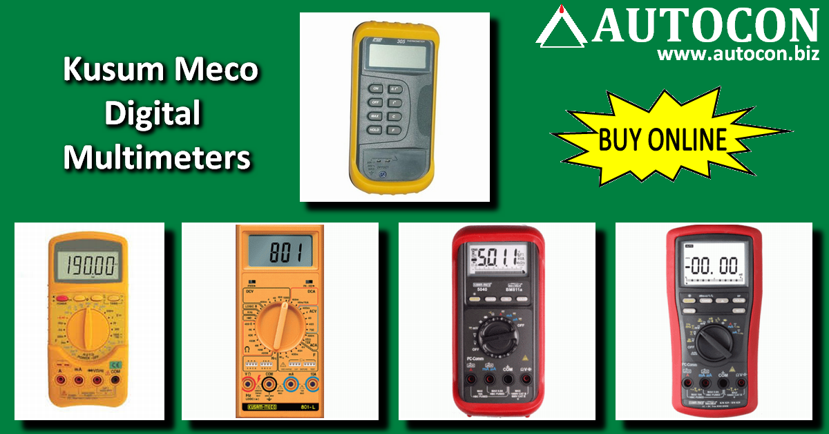 Kusum Meco make Digital Multimeters