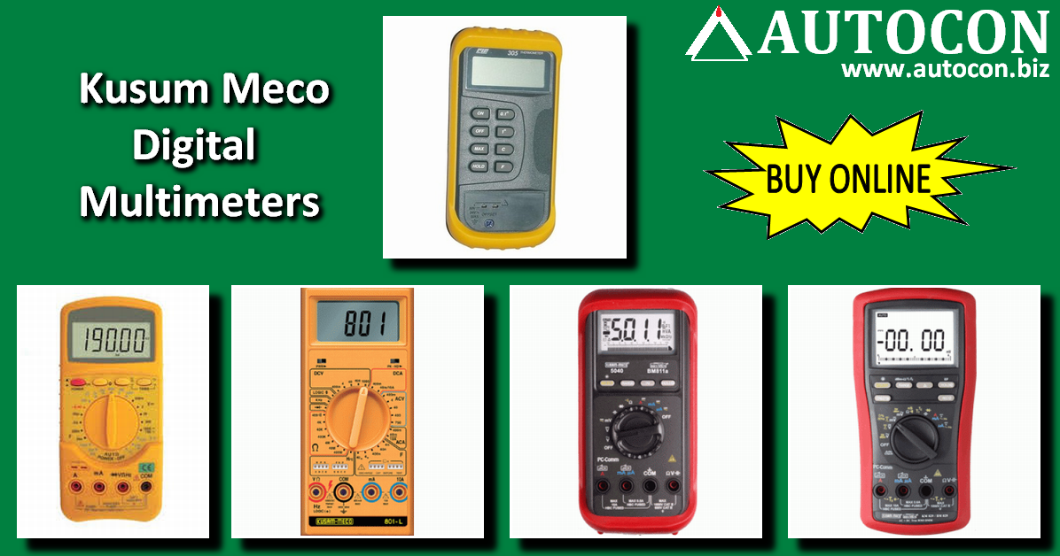 Kusum Meco make Digital Multimeters