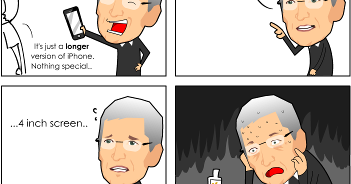 THEEGGYOLKS 蛋黃打点滴: Tim Cook's iPhone 5 - meme