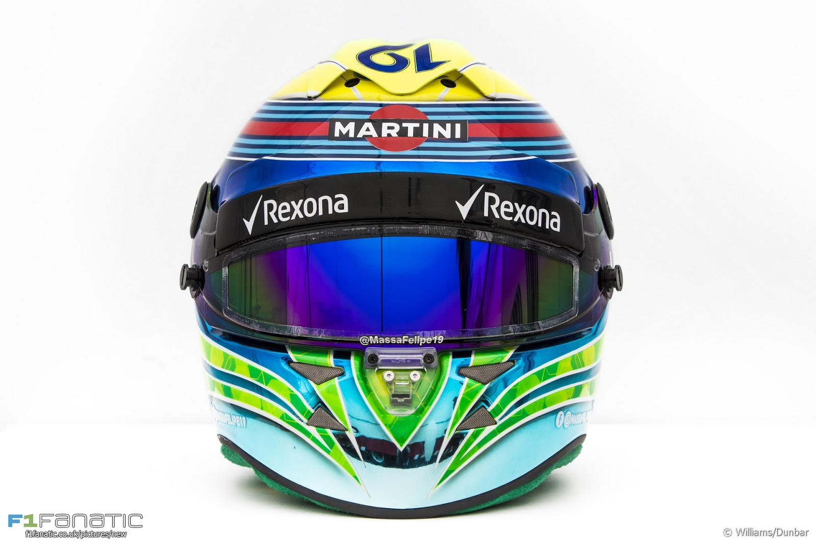 Racing Helmets Garage: Schuberth SF1 F.Massa 2017 by Jens Munser Designs