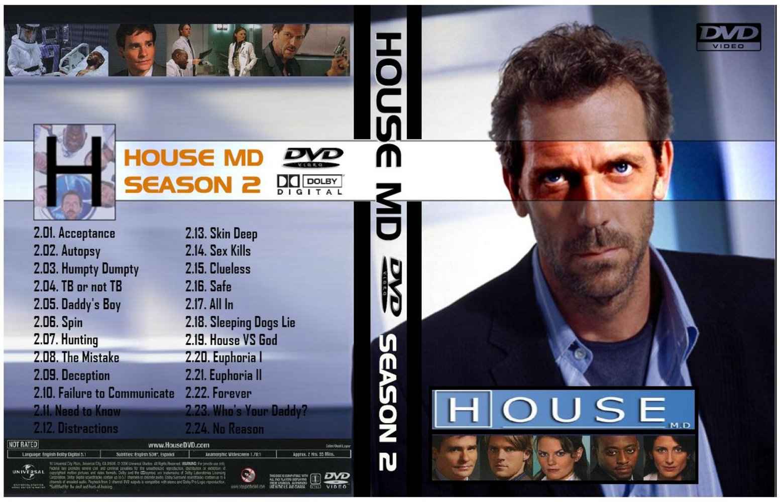 VIDEOCLIPS - ACTUALIZADO 04 / JULIO /2020: HOUSE TEMPORADA 2
