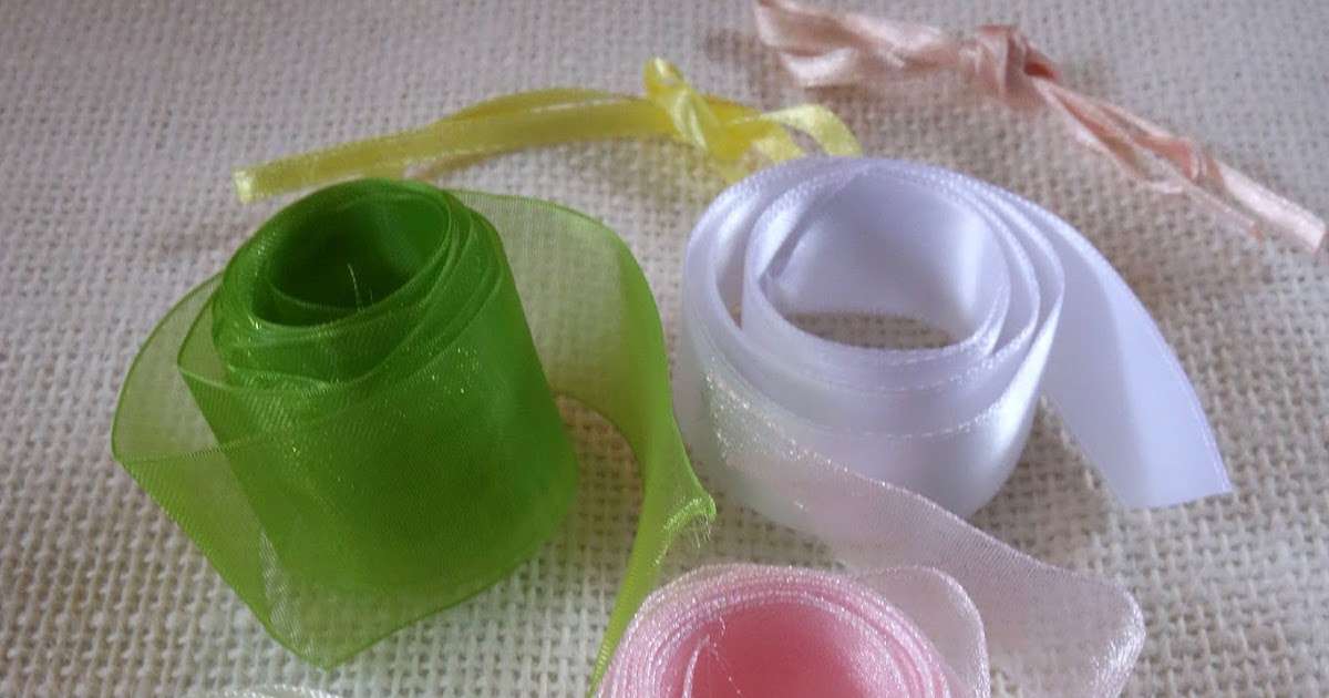 blah to TADA!: Repurpose Ribbon Remnants