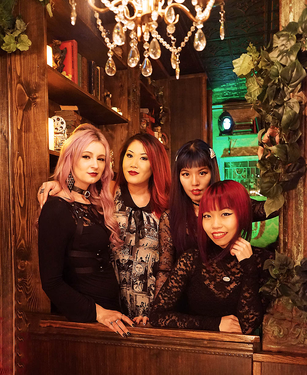 LA CARMINA: Goth hair and makeup tutorials, mermaid rainbow colored ...