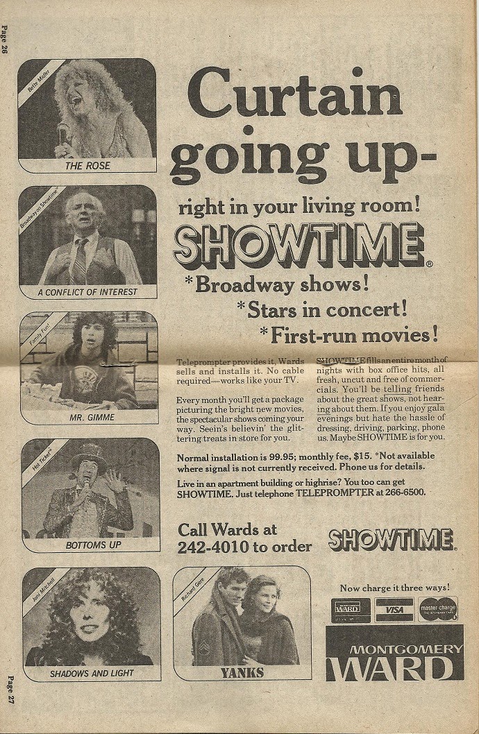 The TV Guide Historian: Showtime Ad
