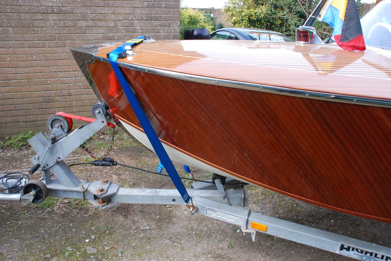 my wooden speed boat build: Highliner Trailer