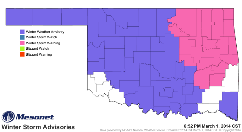 Oklahoma Weather Lab: UPDATE: Complex Winter Storm to Impact Oklahoma