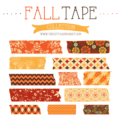 Free Fall Digital Ribbons - The Cottage Market