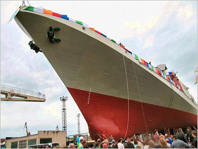 Defence Blog - Satyamev Jayate: INS Trikand on sea trials, to be ...