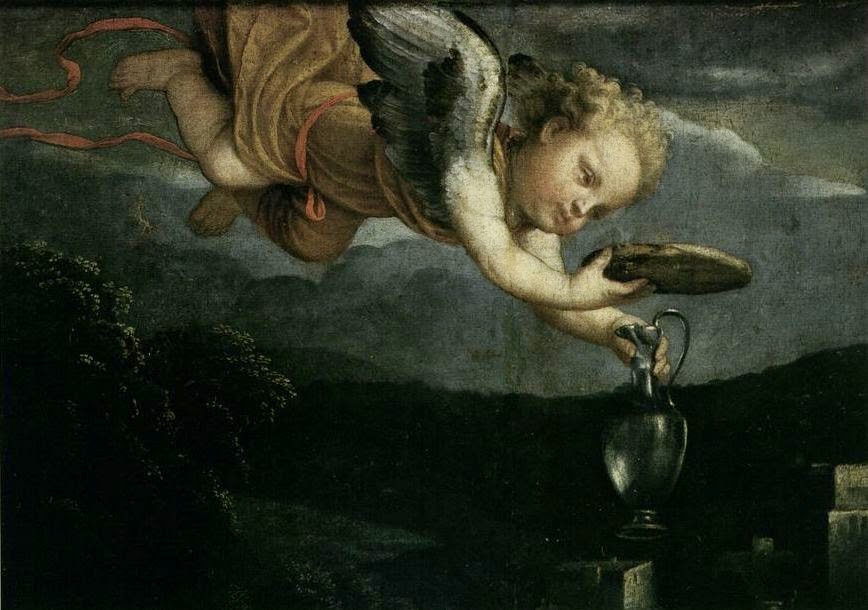 IDLE SPECULATIONS: Elijah comforted by the Angel