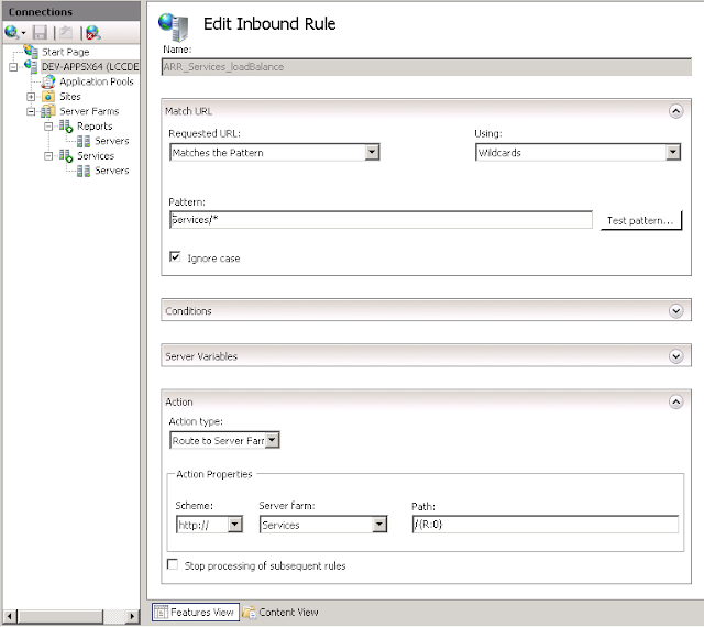 Marshals Light Create Multiple Server Farms In One Iis Arr Application Request Routing