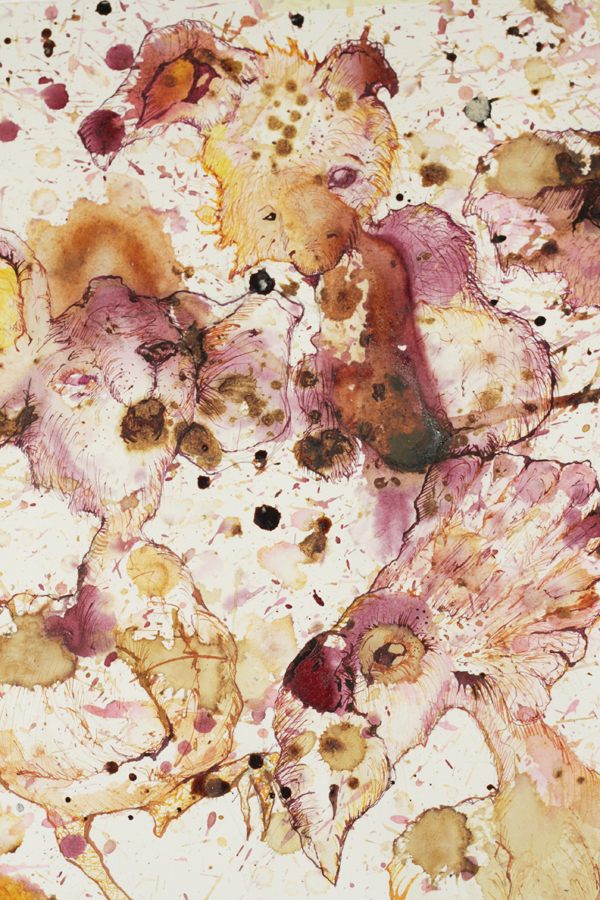 ColoursPedia: Fruits Stain Art