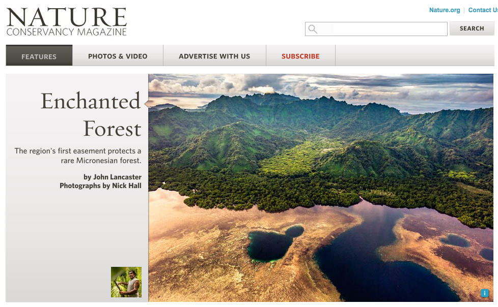 Micronesia Challenge: 02.01.2015: KOSRAE. Yela Ka Forest Conservation ...