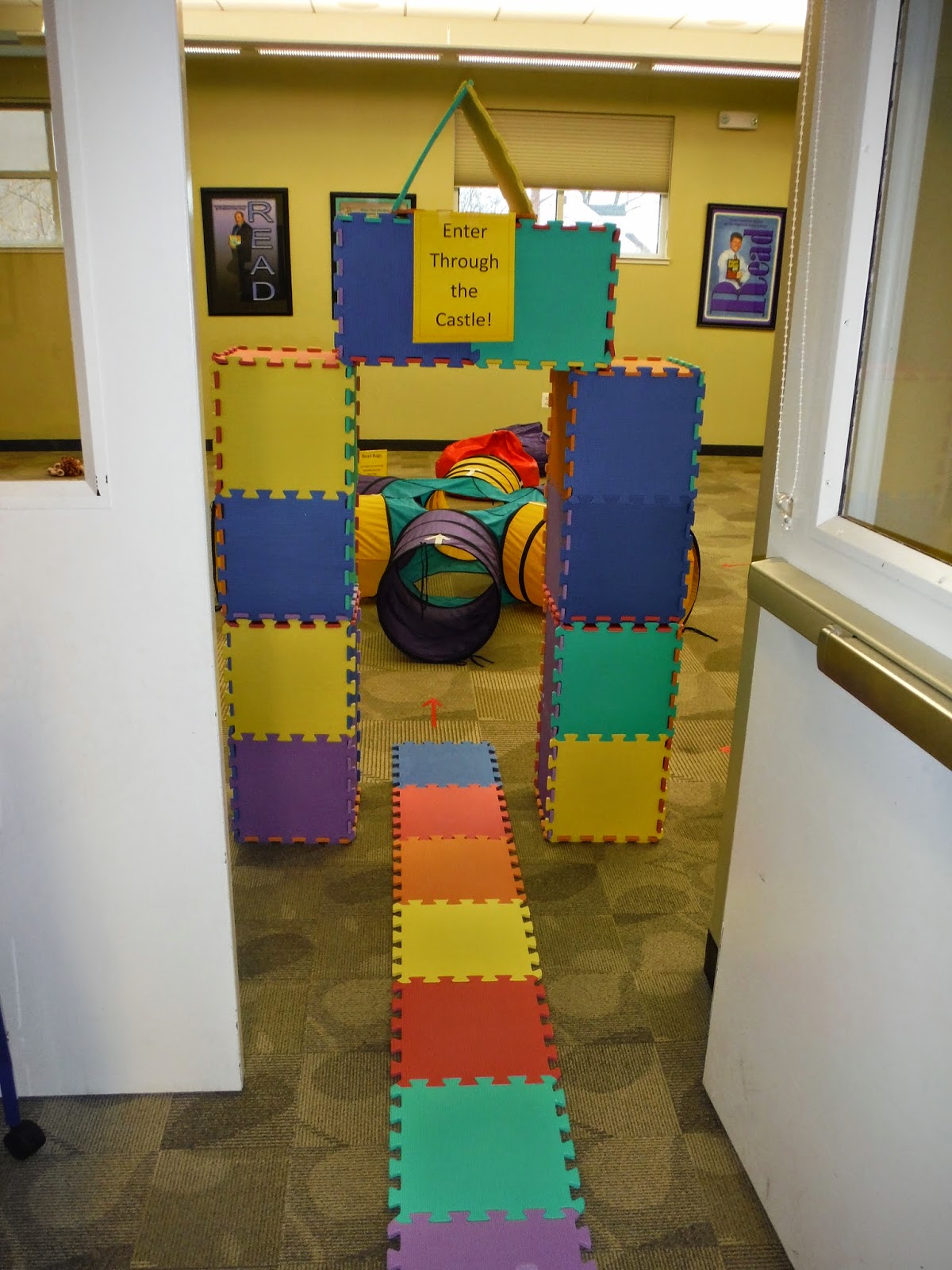 Library Lalaland: Toddler Obstacle Course