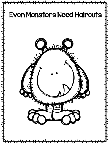 Kindergarten Rocks!: Even Monsters Need Haircuts Activity