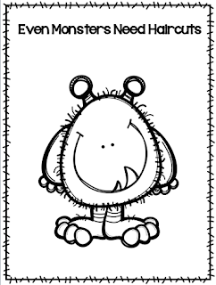 Kindergarten Rocks!: Even Monsters Need Haircuts Activity
