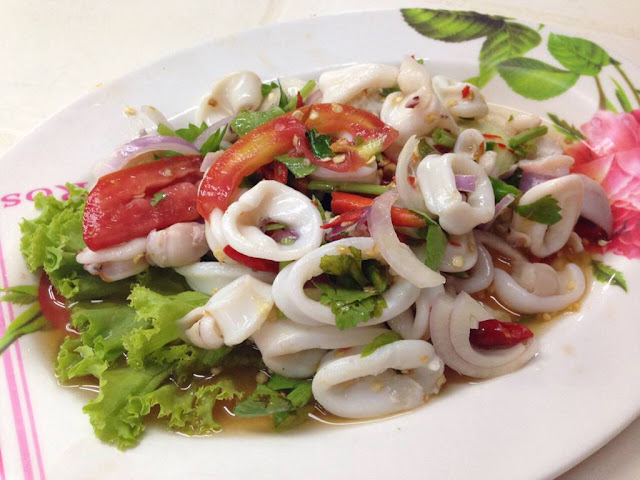 Thai Food Recipes: THAI SQUID SALAD