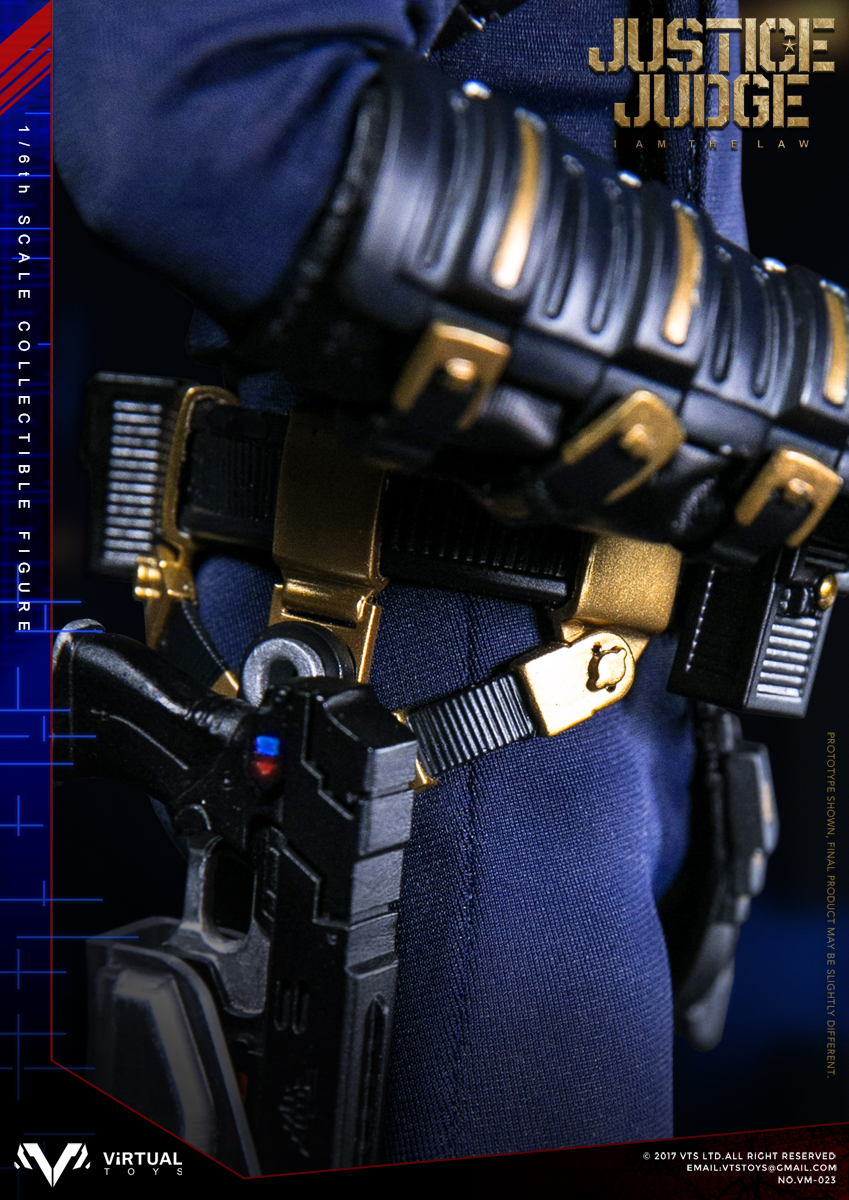 toyhaven: VTS Toys 1/6th scale Justice Judge 12-inch Figure aka 1995 ...