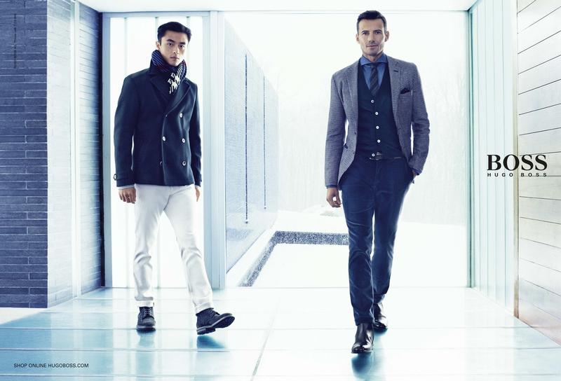 Hugo by Hugo Boss se envuelve en grises para su campaña de invierno