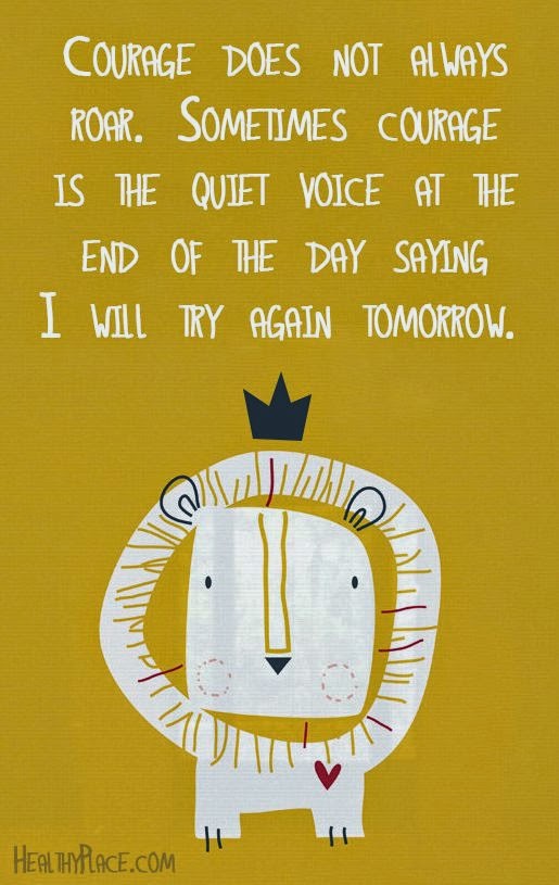 Motivational Monday || Courage | Sprinkle of Glitter | Bloglovin’