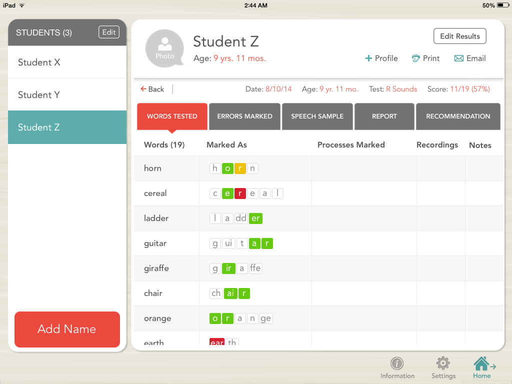 Word Nerd Speech Teach: {Review} Articulation Test Center