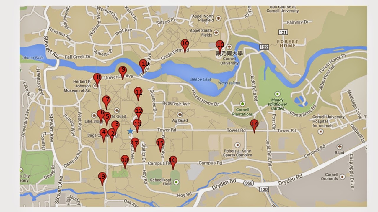 Come with Mi: 康乃爾大學校園導覽Cornell University, Ithaca, NY