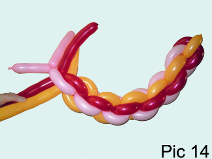 Balloon animals twisting instructions: How to make balloon column