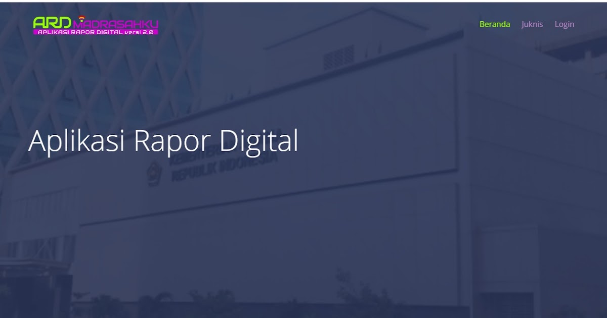 Aplikasi Rapor Digital versi 2.0 Akan Segera Rilis
