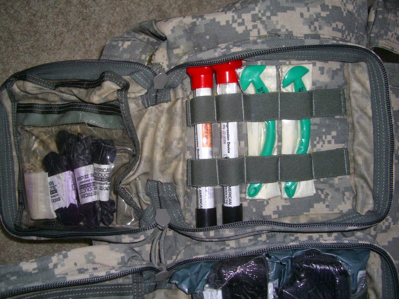 Webbingbabel: US Army North American Rescue Warrior Aid & Litter Kit (WALK)
