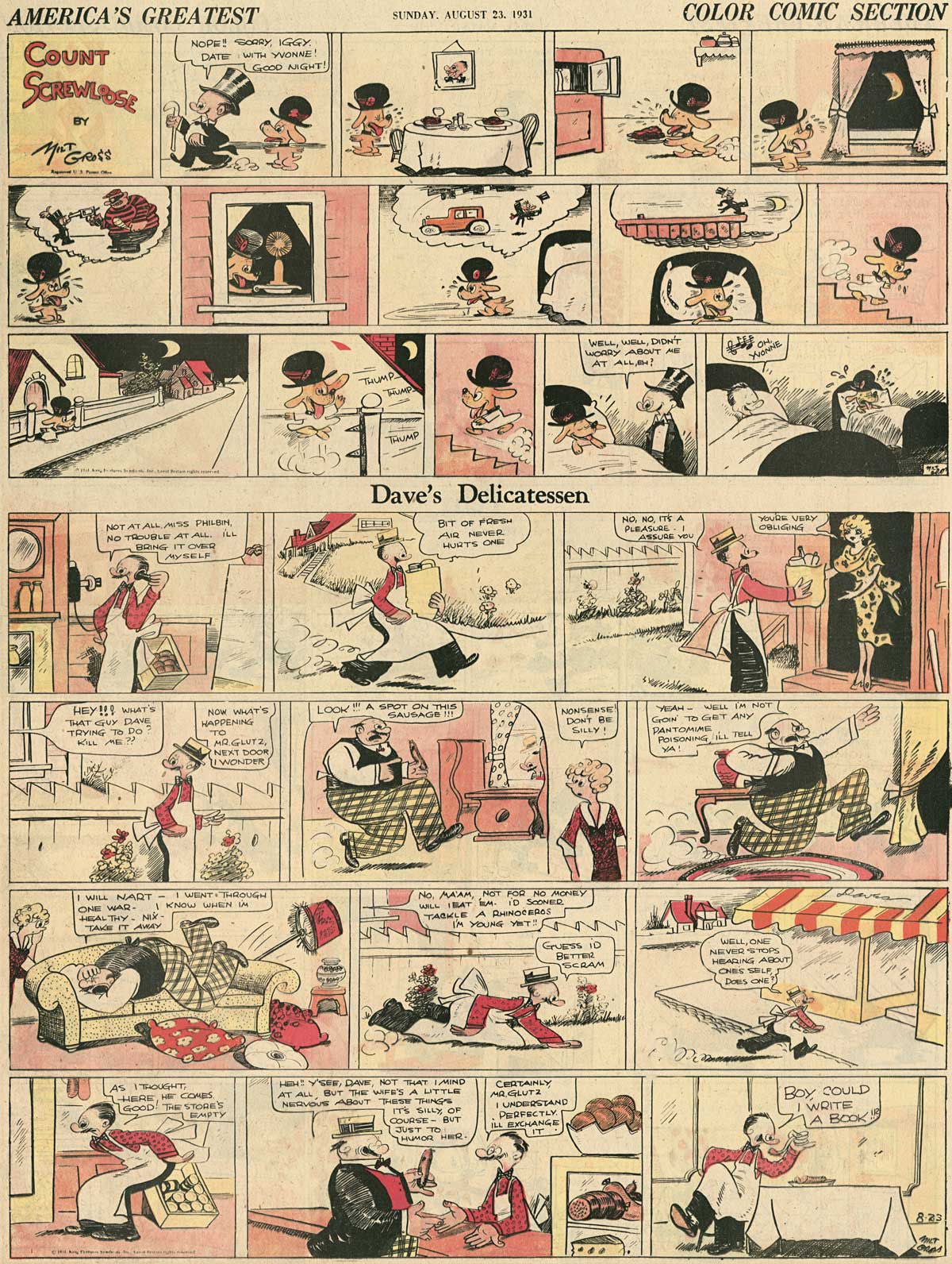 Cole's Comics: Insane Comics: 3 Rare Jack Cole Stories From 1938