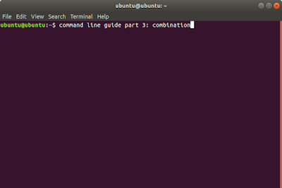 Ubuntu Command Lines for Beginners Part 3: Combination