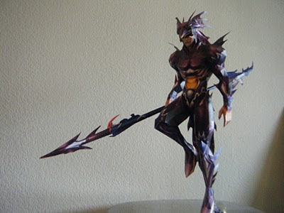 Dissidia 012 Kain Highwind Papercraft | Papercraft Paradise ...