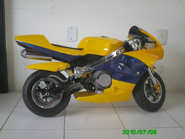 RunWay Motos Infantis: mini moto ninja 50cc 2 tempos