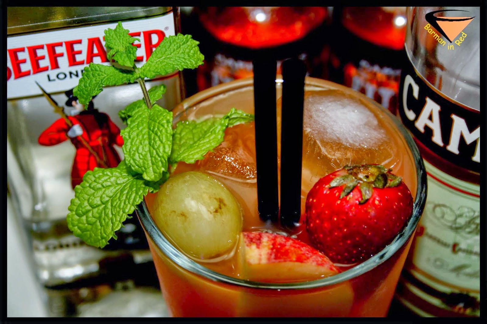 Red Hot Gin un coctel diferente y especial