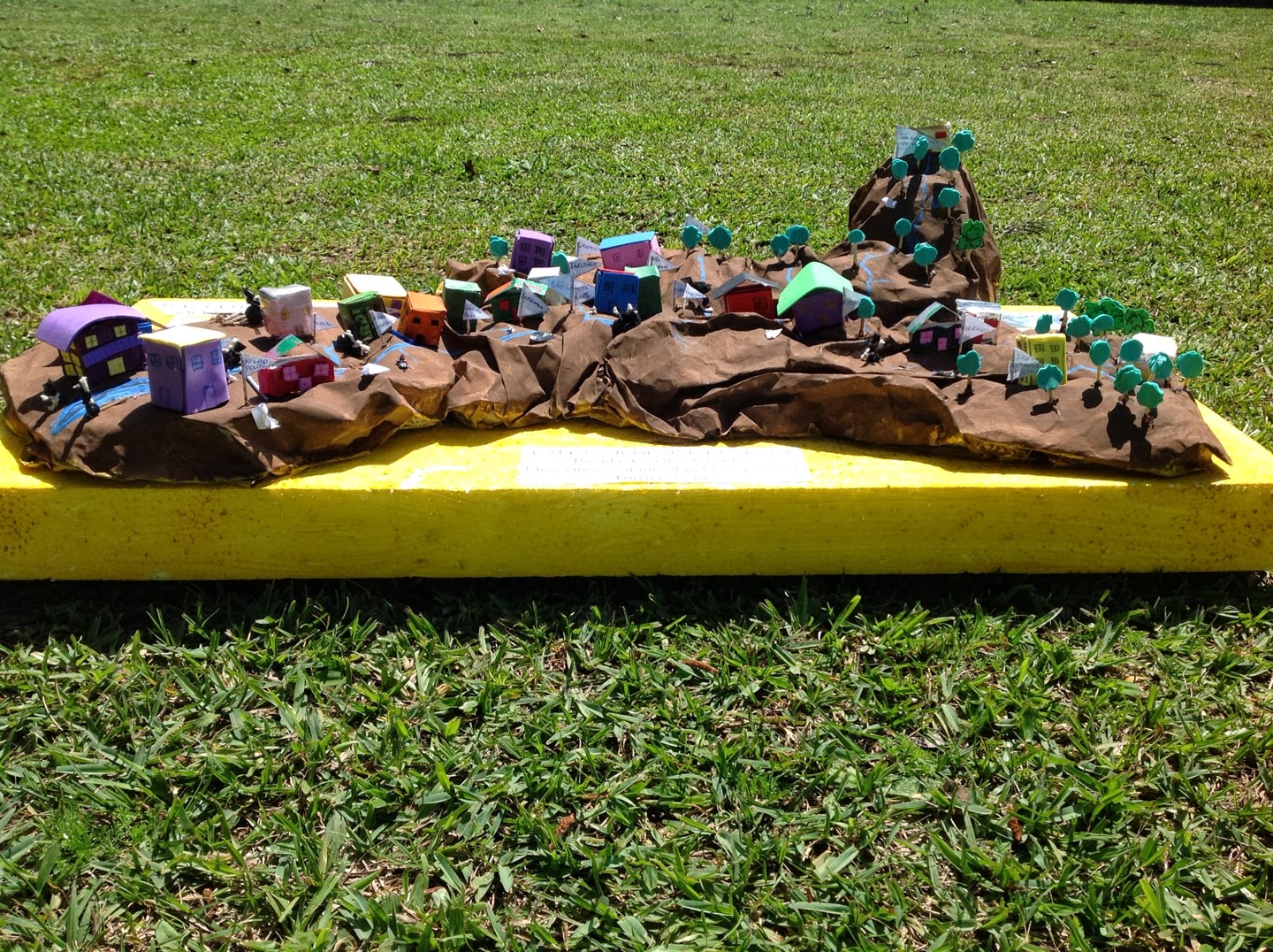 Maquete Nascente De Um Rio - RETOEDU